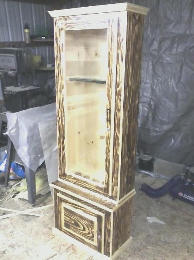 pine gun cabinets - Woodworking Project by Jerbear - Craftisian