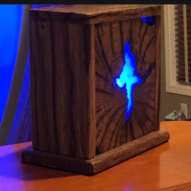 Cross Night Light - Woodworking Project by Dan B - Craftisian