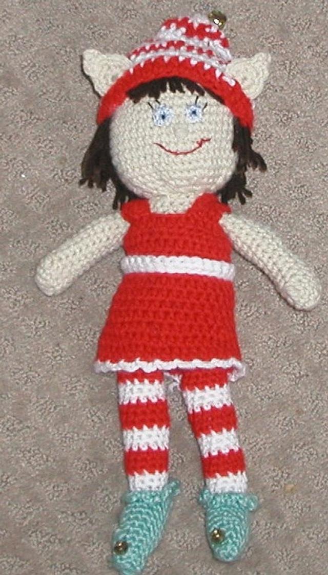 little girl elf - Needleworking Project by Edna - Craftisian