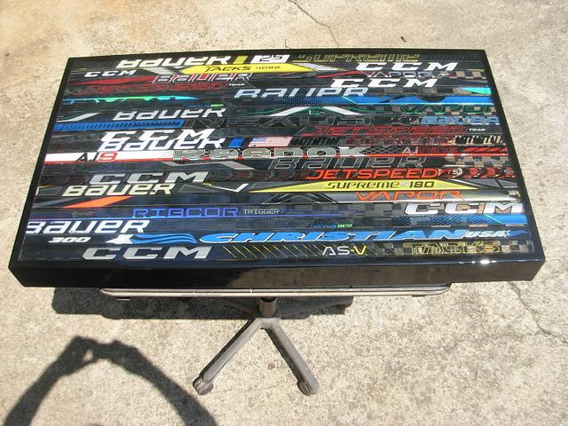 Hockey Stick Coffee Table - Woodworking Project by Jim Jakosh - Craftisian