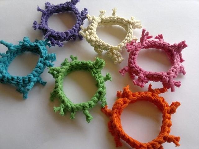 Shaggy Spring Bangles - Needleworking Project by Mamta Motiyani ...