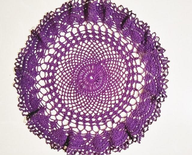 Easy Crochet Doily Free Pattern - Needleworking Project by ...