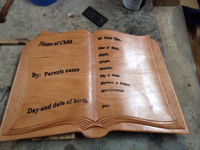 3D and v carving in wood - Woodworking Project by Keith Hodges - Craftisian