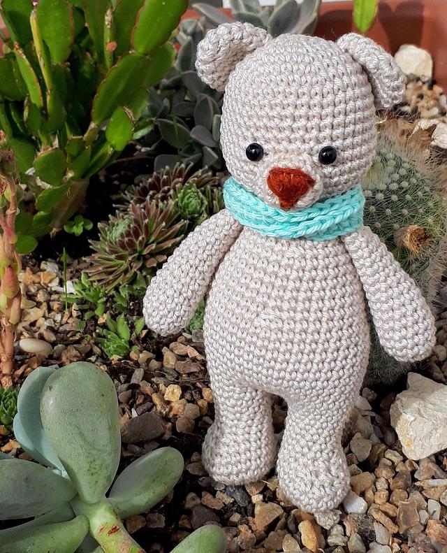 Cuddle Me Bear - Needleworking Project by Marjipy - Craftisian