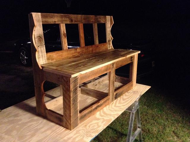Bus Bench - Woodworking Project by Dusty1 - Craftisian