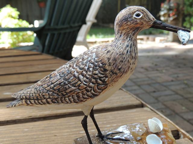 Standing Sandpiper - Woodworking Project by Rolando Pupo - Craftisian