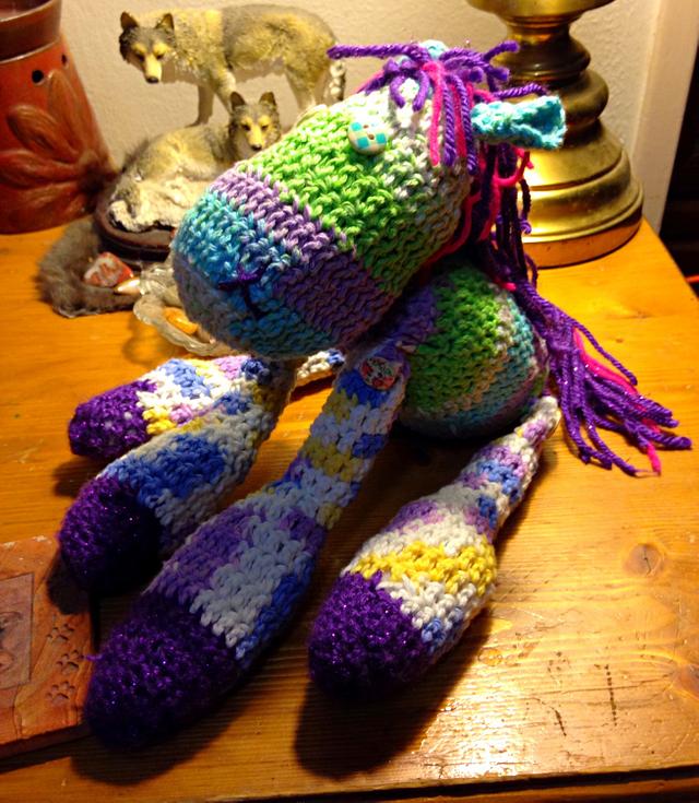 Floppy horse - Needleworking Project by Allison - Craftisian