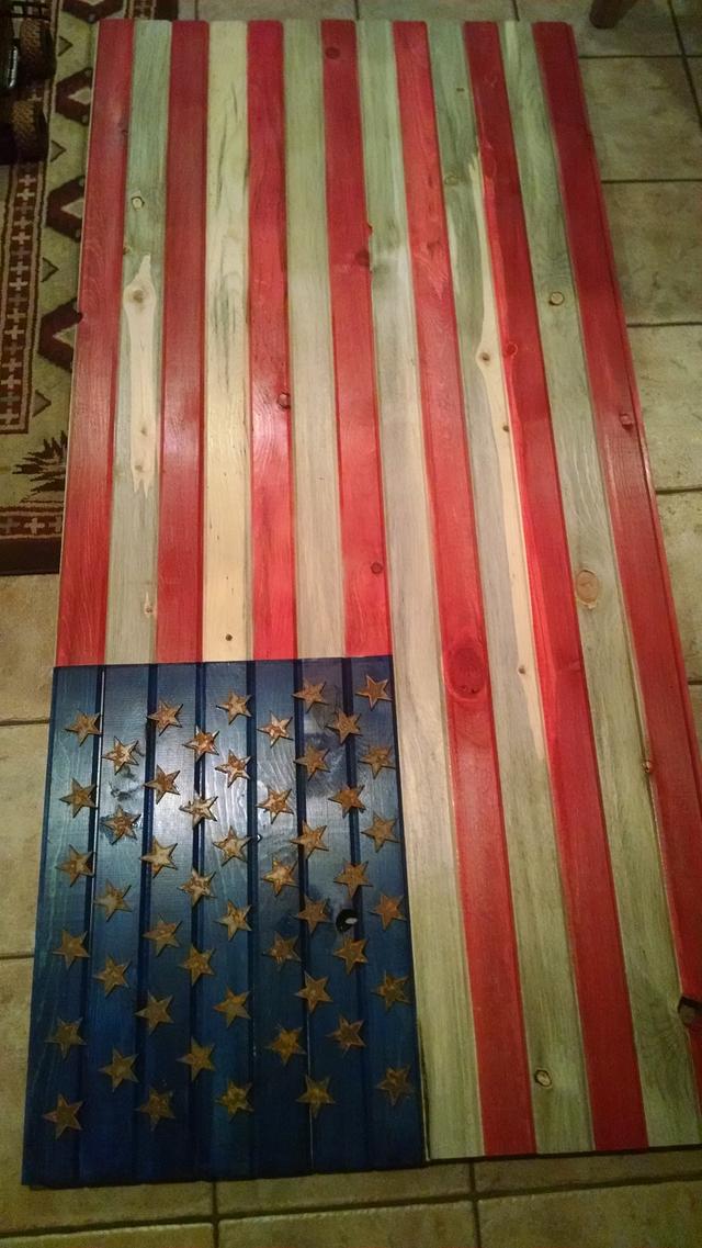 American flag - Woodworking Project by JMac - Craftisian