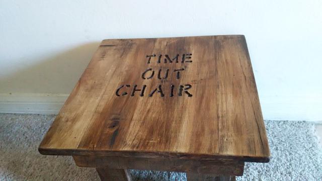 Toddler Time Out Chair - Woodworking Project by Ben Buxton - Craftisian