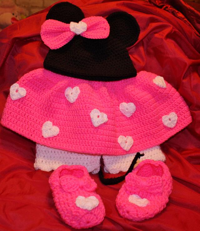 minnie mouse set - Needleworking Project by Darlina - Craftisian