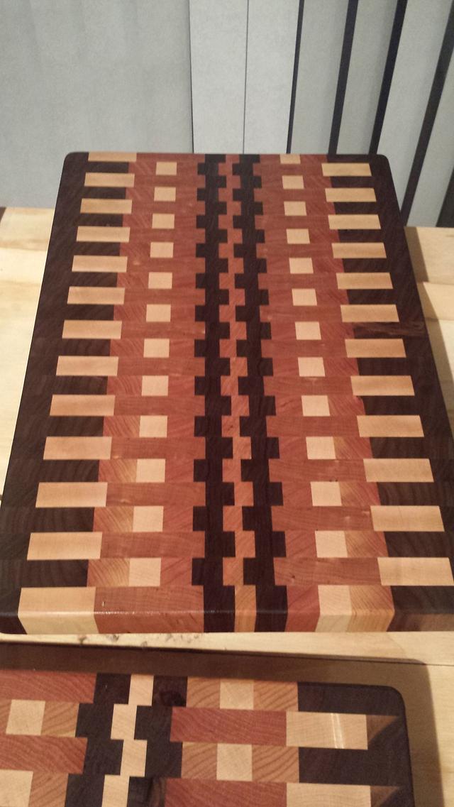 My Endgrain Pattern - Woodworking Project by Ace75 - Craftisian