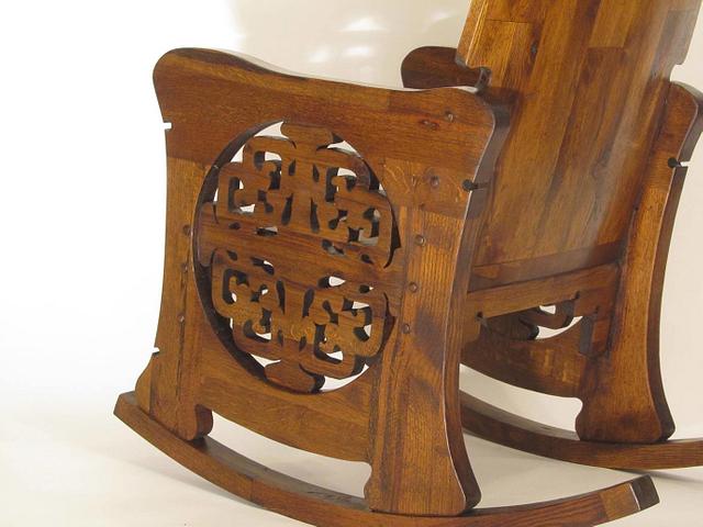 Rohlfs Inspired Rocking Chair - Woodworking Project by Woodbridge ...