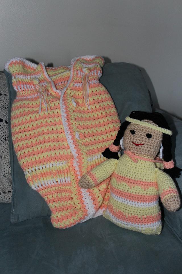 Native American Doll & Papoose Bunting - Needleworking Project by ...