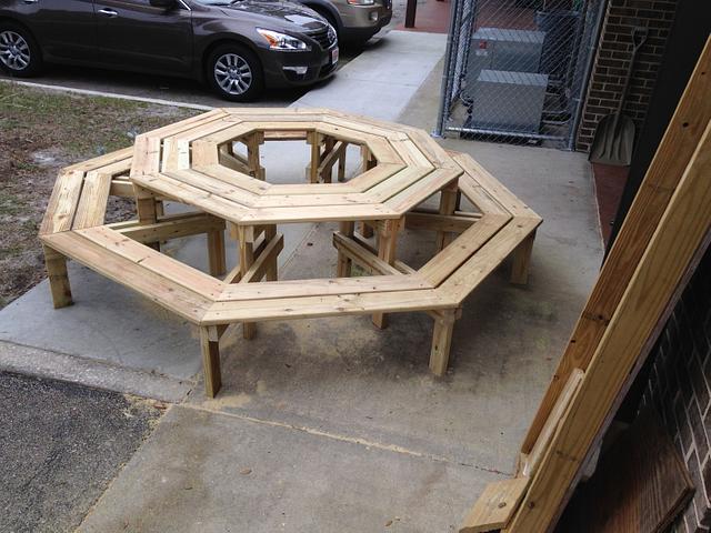 Table bench - Woodworking Project by Angelo - Craftisian