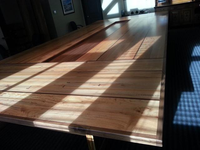 Boardroom Table - Woodworking Project by WestCoast Arts - Craftisian