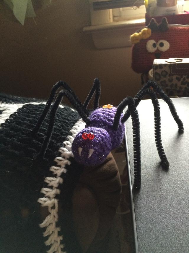 Spider - Needleworking Project by Sharon - Craftisian