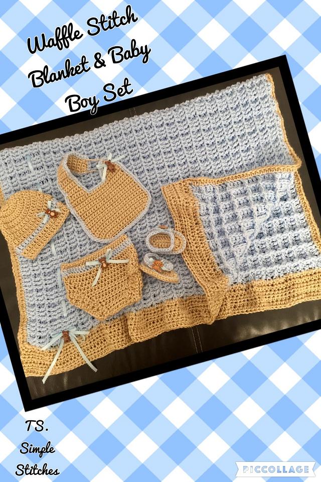 Baby Boy Bear Set - Needleworking Project by Terri - Craftisian