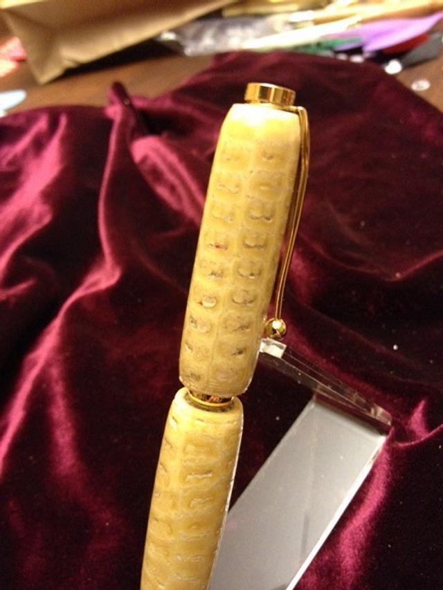 Corn cob pen - Woodworking Project by bard41 - Craftisian