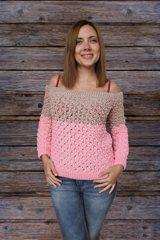 Crochet Sweater Pattern - Needleworking Project by janegreen - Craftisian