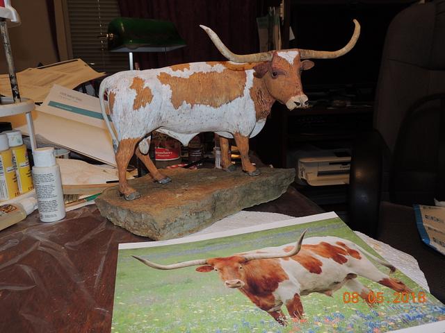 Tx Longhorn - Woodworking Project by Rolando Pupo - Craftisian