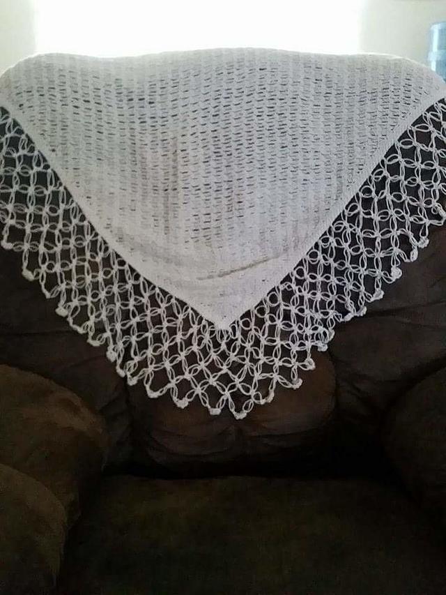lover's knot shawl - Needleworking Project by Blit - Craftisian