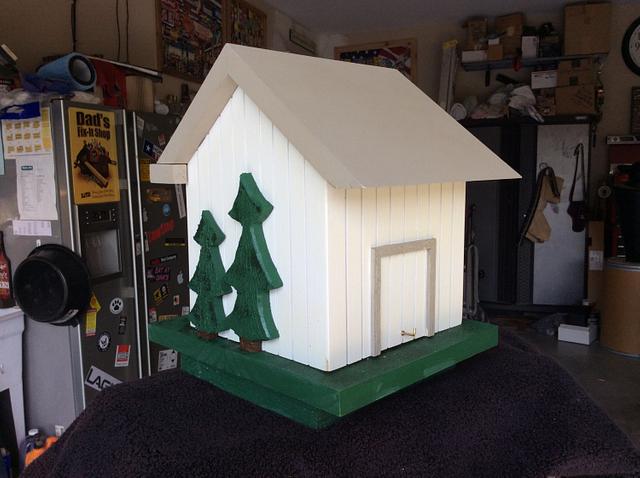 Golfer's Birdhouse - Woodworking Project by Dorald - Craftisian