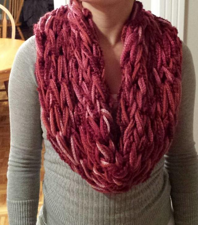 Arm Knitted Crawl - Needleworking Project by chasity - Craftisian