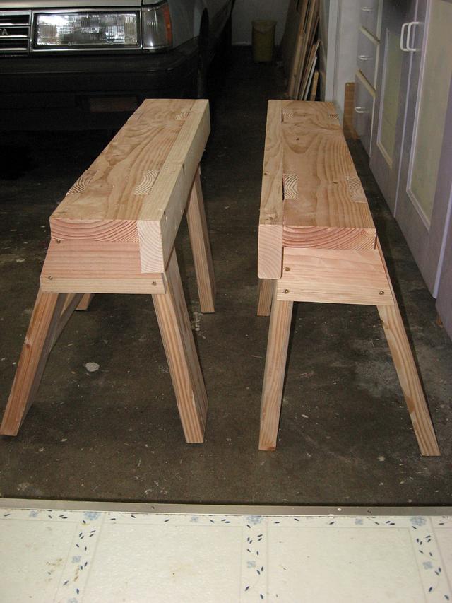 Saw benches - Woodworking Project by Richforever - Craftisian