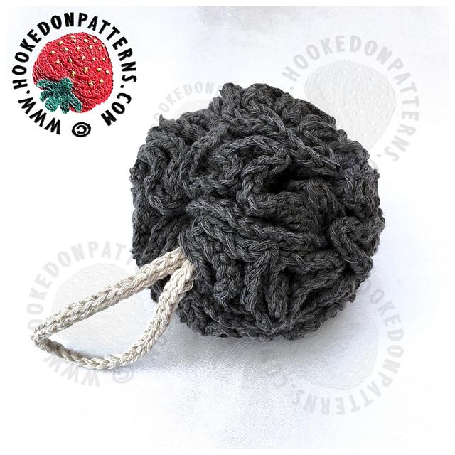 Free Shower Puff Crochet Pattern - Needleworking Project by Ling Ryan ...