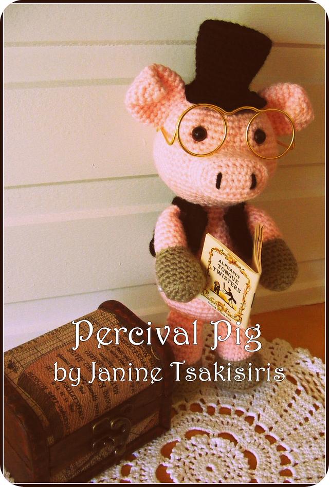 Percival the Pig - Needleworking Project by Neen - Craftisian