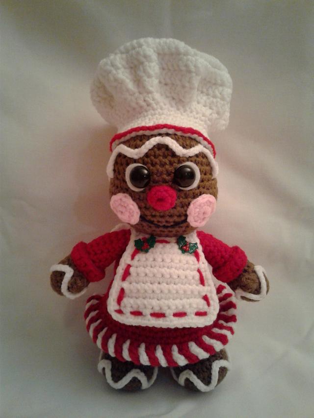 GINGER The Gingerbread Baker Girl - Needleworking Project by Sherily ...