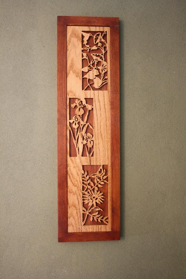 floral scrollsaw - Woodworking Project by Jeff - Craftisian