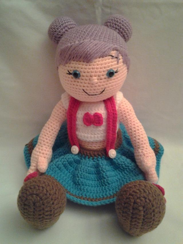 Piper the Purple Hair Girl - Needleworking Project by Sherily Toledo's ...