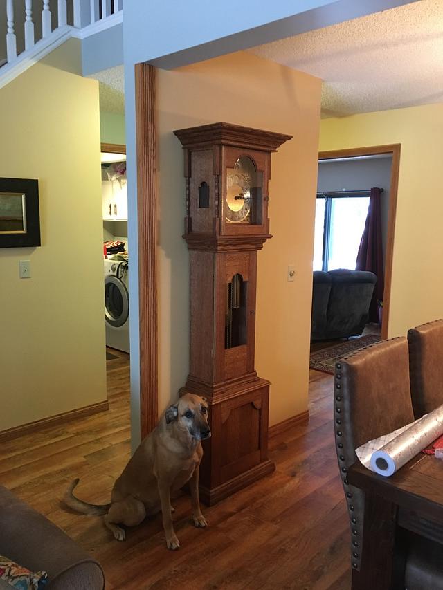 Grandfather clock - Woodworking Project by Narinder Jugdev - Craftisian