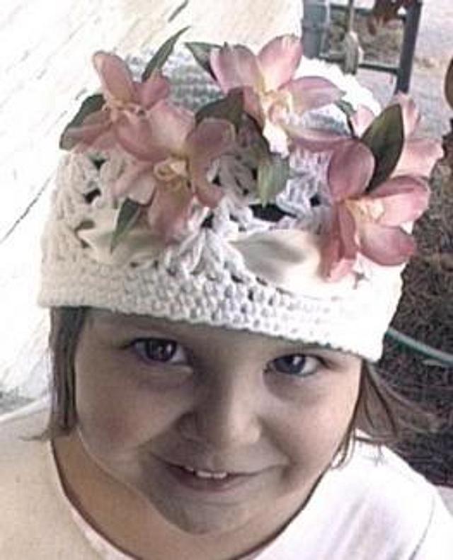 Pink Floral Hat - Needleworking Project by Heather Macias - Craftisian
