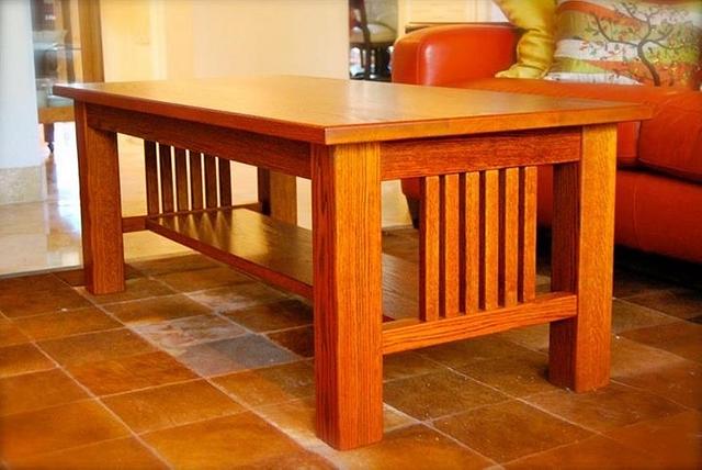 Mission Style Cocktail Table - Woodworking Project by JDG - Craftisian