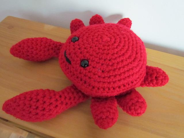 Kani the Crab - Needleworking Project by JacKnits - Craftisian