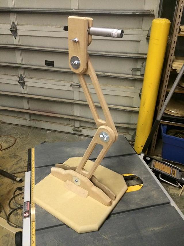 Mic Stand (Audio Tuning) - Woodworking Project by Oblivion - Craftisian