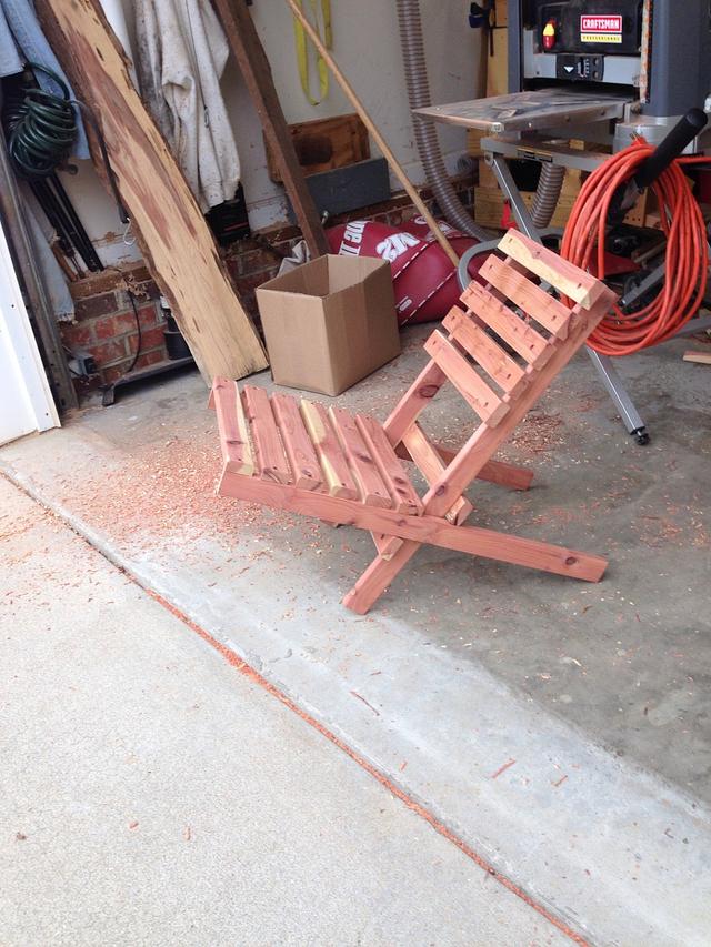 Bighig beach chair - Woodworking Project by Bill Higgins - Craftisian