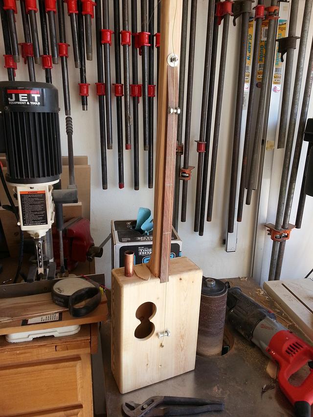 Didley Bow One String - Woodworking Project by Jeff Vandenberg - Craftisian