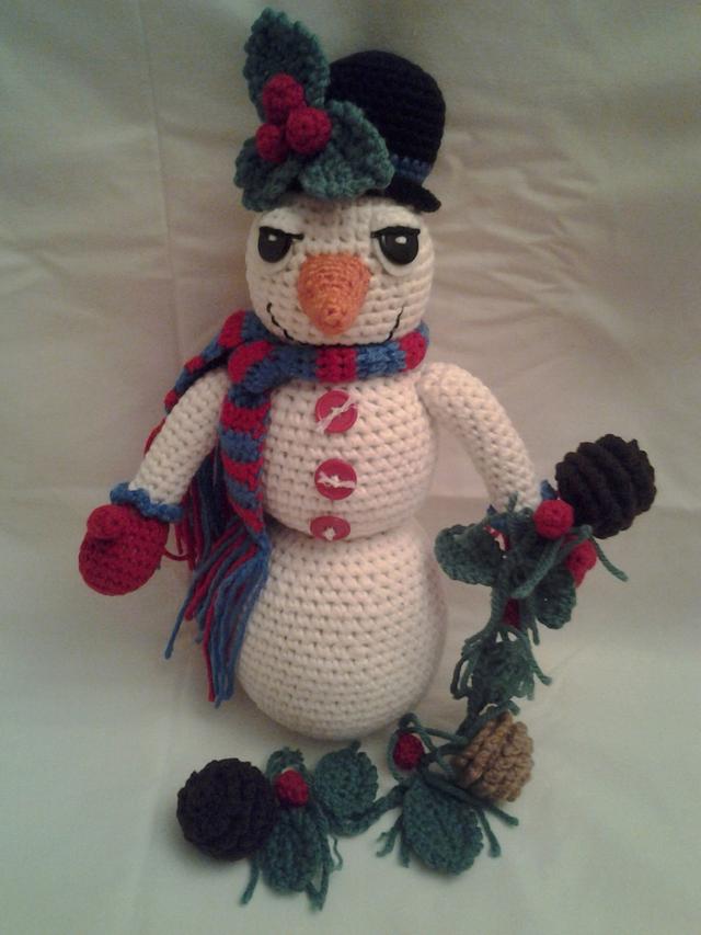 Snowy the Snowman - Needleworking Project by Sherily Toledo's Talents ...