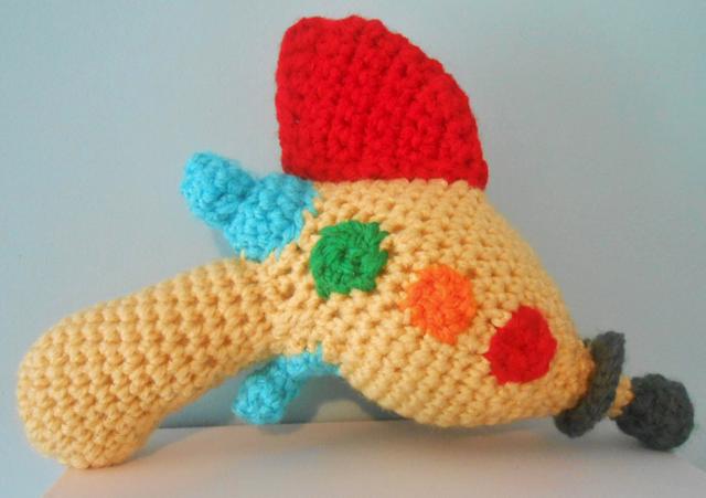 Retro Ray Gun - Needleworking Project by CharleeAnn - Craftisian