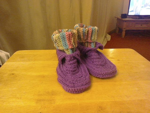 Slippers - Needleworking Project by Hooked on Islay - Craftisian