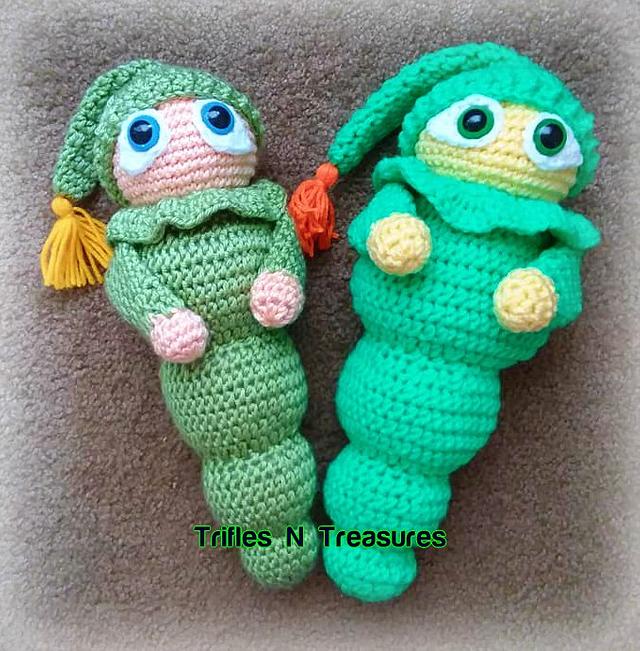 Glimmer the Glo-Worm - Needleworking Project by tkulling - Craftisian