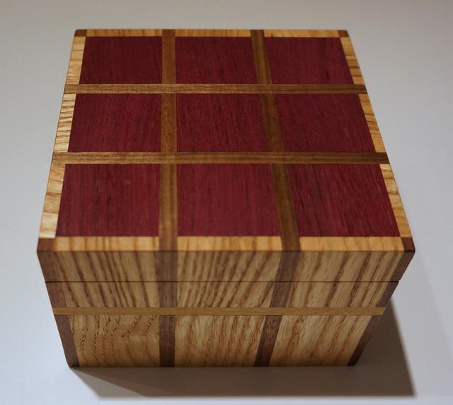 Easy Plaid Box - Woodworking Project by lanwater - Craftisian