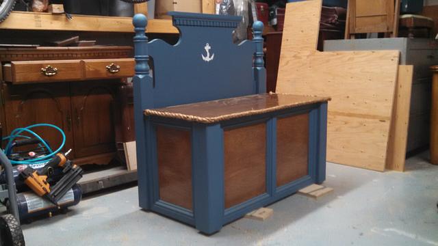 Boat Bench - Woodworking Project by Thrifty - Craftisian