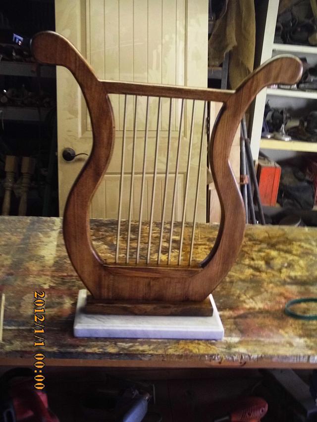 music lyre - Woodworking Project by barnwoodcreations - Craftisian
