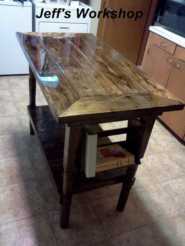 Kitchen Island Work table - Woodworking Project by JeffJones - Craftisian