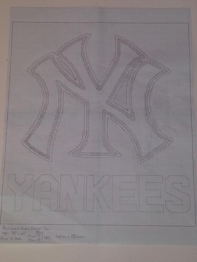 yankees - Needleworking Project by debbie - Craftisian