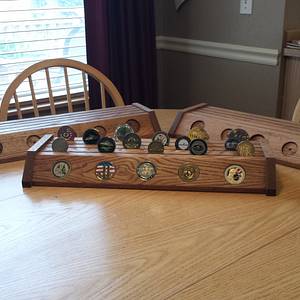 Challenge Coin Display - Woodworking Project by Tim - Craftisian